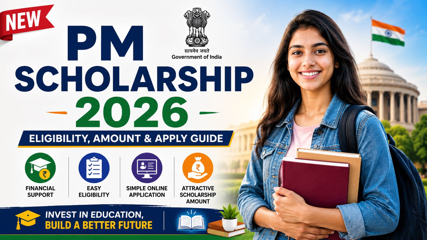 New PM Scholarship 2026: Eligibility, Amount & Apply Guide ...